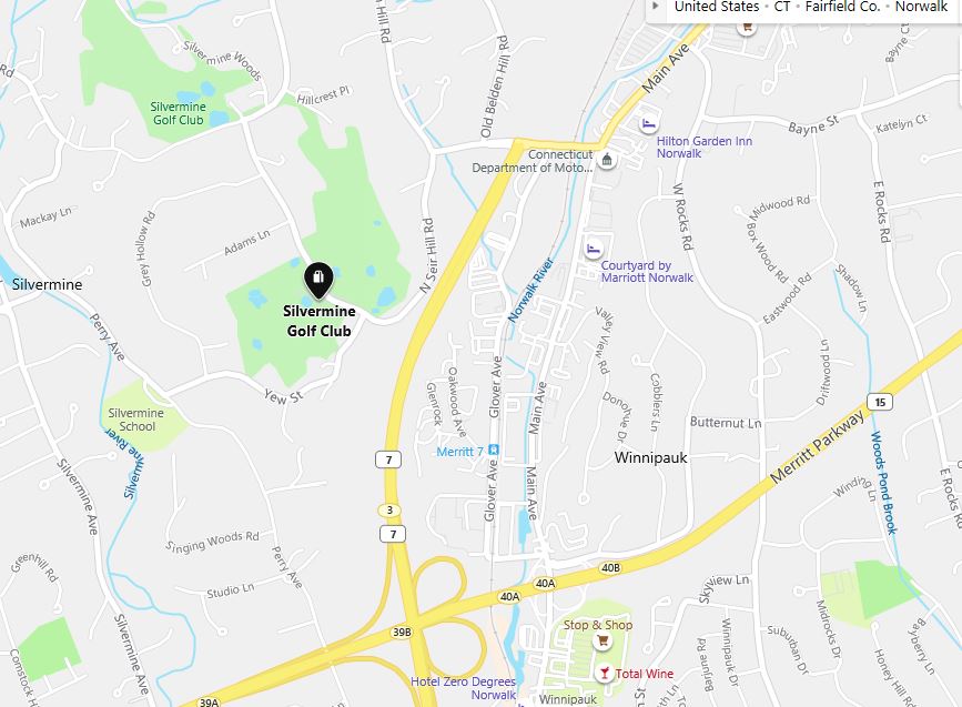 Directions - Silvermine Golf Club